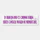 Mandatory Birth Control Bumper Bumper Sticker | Zazzle