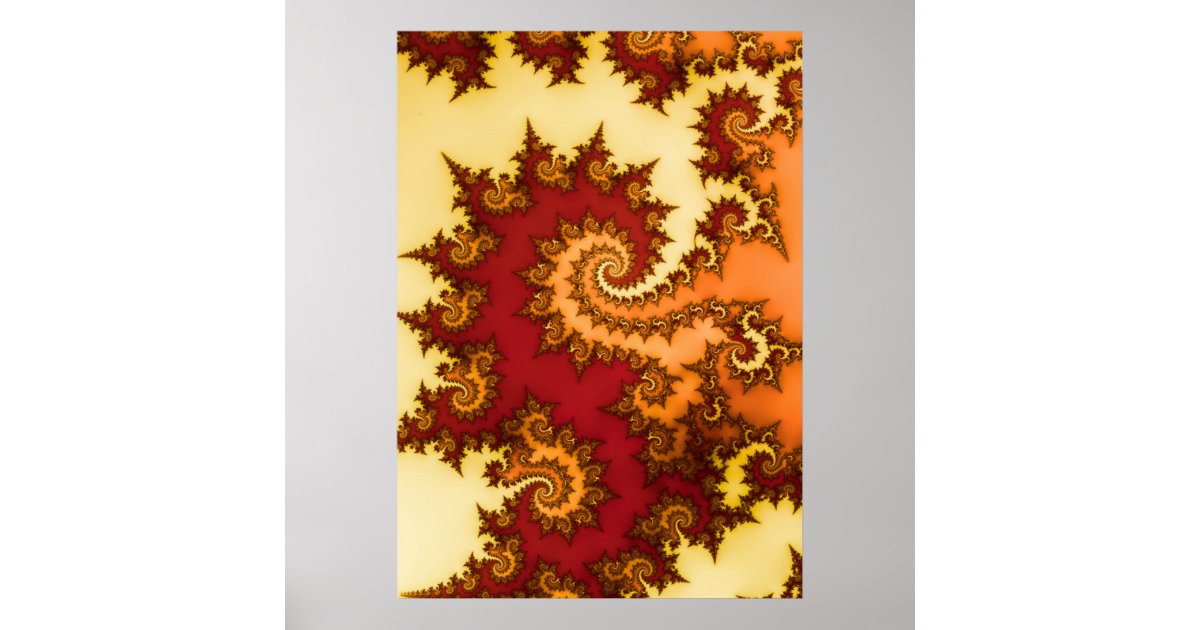 Mandelbrot Fractal Poster | Zazzle