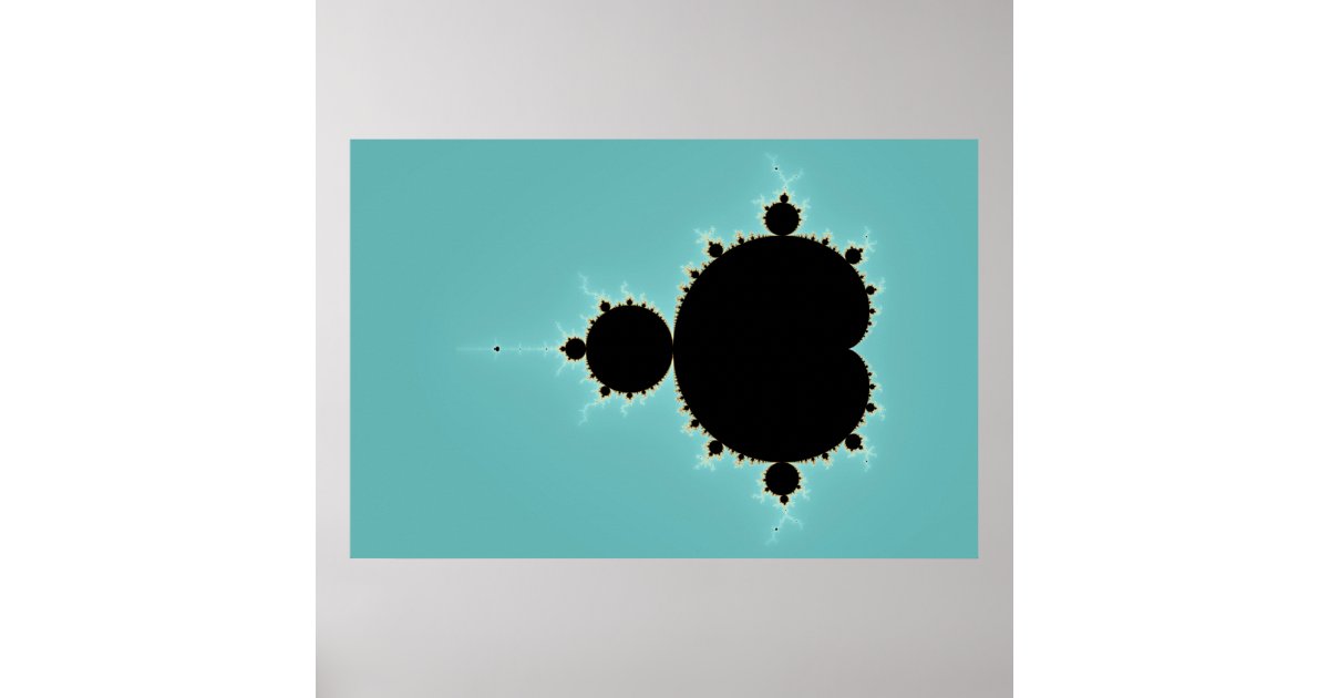 Mandelbrot Set 06 - Fractal Poster | Zazzle