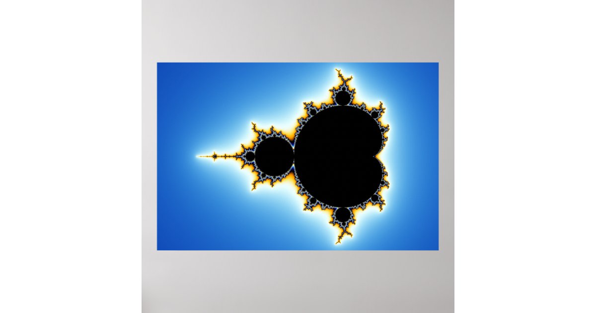 Mandelbrot Set 78x52 Poster | Zazzle