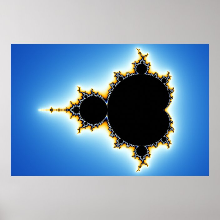 Mandelbrot Set 78x52 Poster | Zazzle.com
