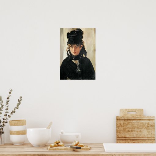 Manet | Berthe Morisot with a Bouquet of Violets Poster | Zazzle