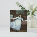 Manet | The Rest, portrait of Berthe Morisot Postcard | Zazzle