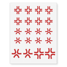 Anime Mad Symbol