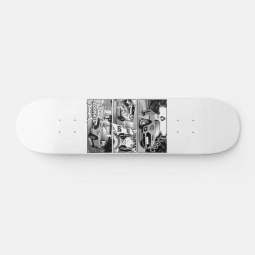 Manga Mini Cooper Skateboard | Zazzle