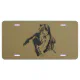 Manga, Neko Catgirl Furry Kawaii Loli License Plate | Zazzle