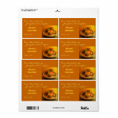 Mango Chutney Canning Labels | Zazzle
