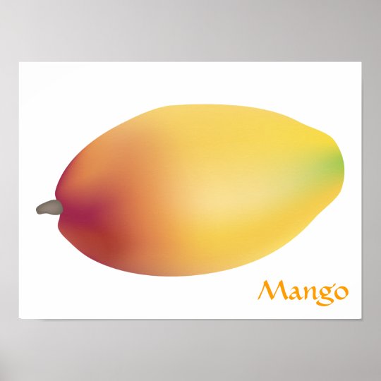 Mango Poster | Zazzle.com