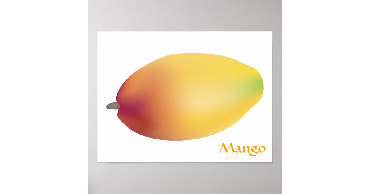 Mango Poster | Zazzle.com