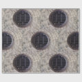 Manhole cover and cobblestone road wrapping paper | Zazzle