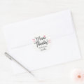 Mani Thanks Labels Stickers | Zazzle