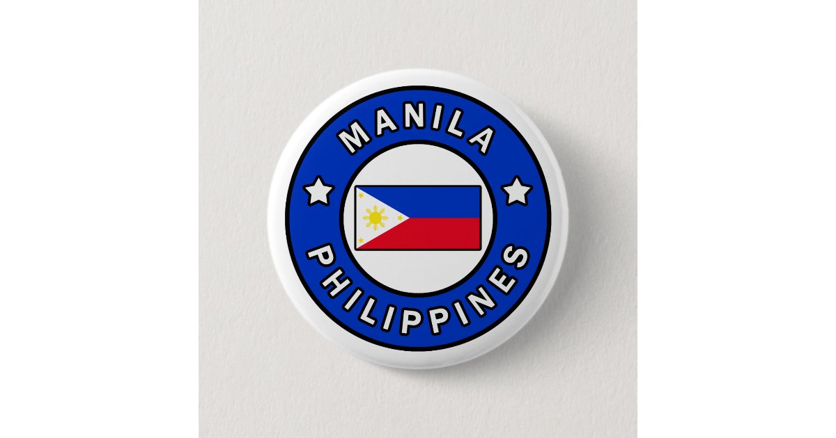 Manila Philippines Button | Zazzle