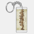 Manila Philippines Cityscape Keychain | Zazzle