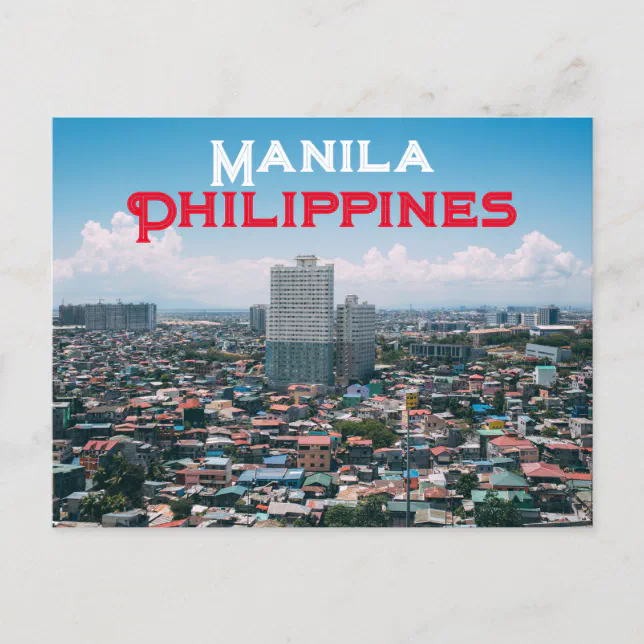 Manila, Philippines Postcard | Zazzle