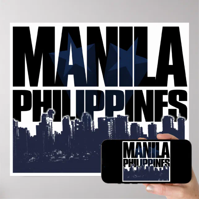 Manila PHILIPPINES Poster | Zazzle