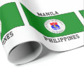 Manila Philippines Wrapping Paper | Zazzle