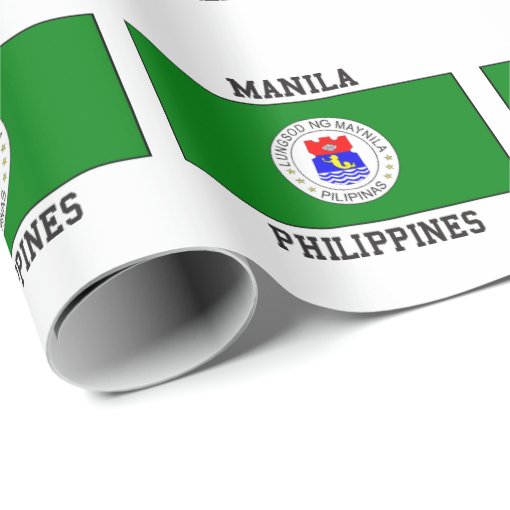 Manila Philippines Wrapping Paper | Zazzle