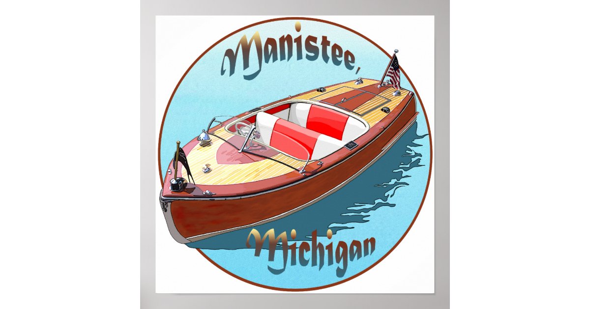 Manistee, Michigan Poster | Zazzle