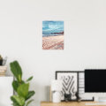 Manly Beach retro Australia travel Poster | Zazzle