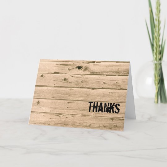 Manly Thank You Notes | Zazzle.com