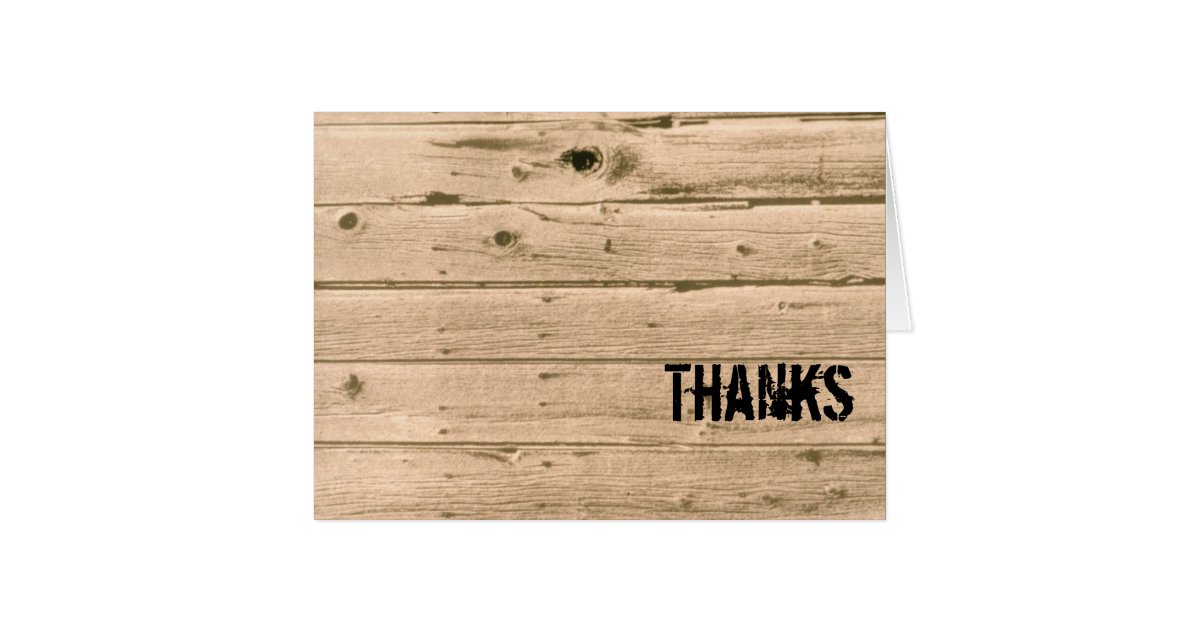 Manly Thank You Notes | Zazzle