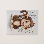 Manny the Monkey Jigsaw Puzzle | Zazzle