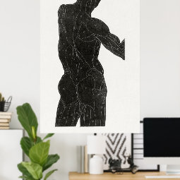 Man's Anatomy Poster | Zazzle