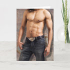 Happy Birthday, Muscle Man Card. Card | Zazzle.com
