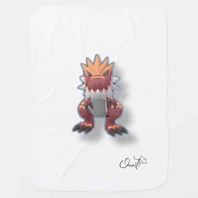 Manta Onaitsirc Pokémon collection Baby Blanket | Zazzle
