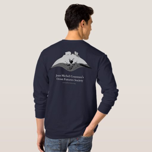 Manta Ray Long Sleeve T-Shirt | Zazzle