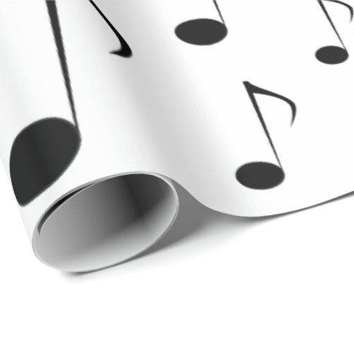 Many Music Notes Wrapping Paper | Zazzle