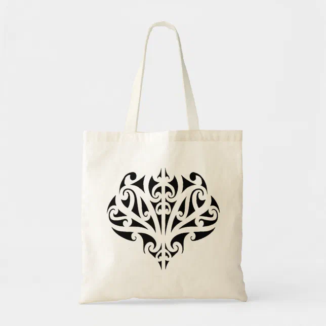 Maori design tote bag | Zazzle