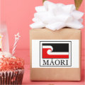 Maori Rectangular Sticker | Zazzle