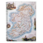 Map: Ireland, 1851 Postcard | Zazzle.com