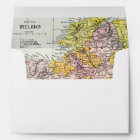 Map of Ireland 1862 Wedding Stationery Envelope | Zazzle.com