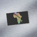 Map of Africa With Retro Africa Business Card Magn | Zazzle