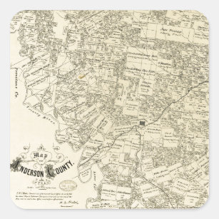 Anderson County Tx Map