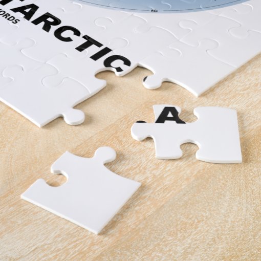 Map Of Antarctica (Geography) Jigsaw Puzzle | Zazzle