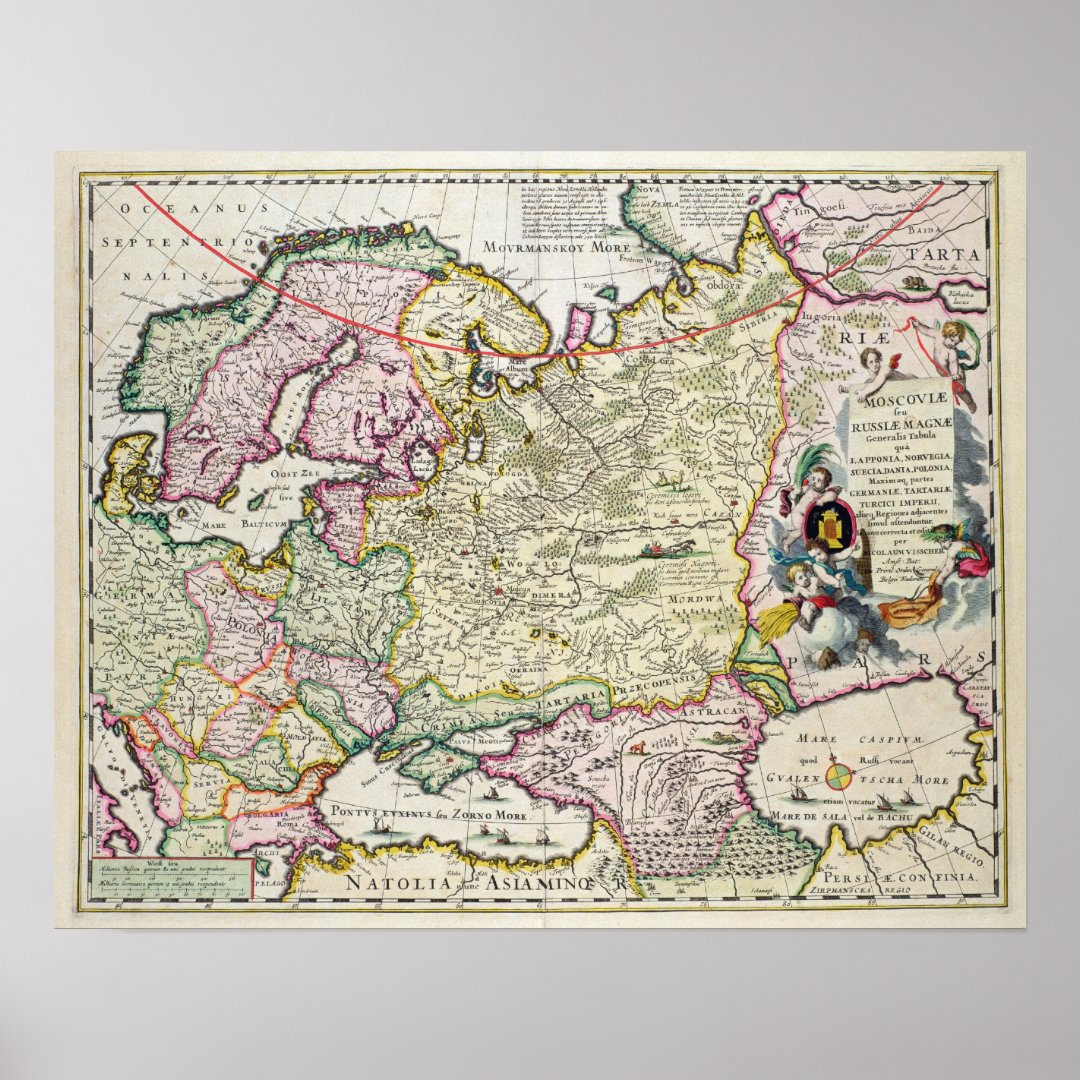Map of Asia Minor Poster | Zazzle