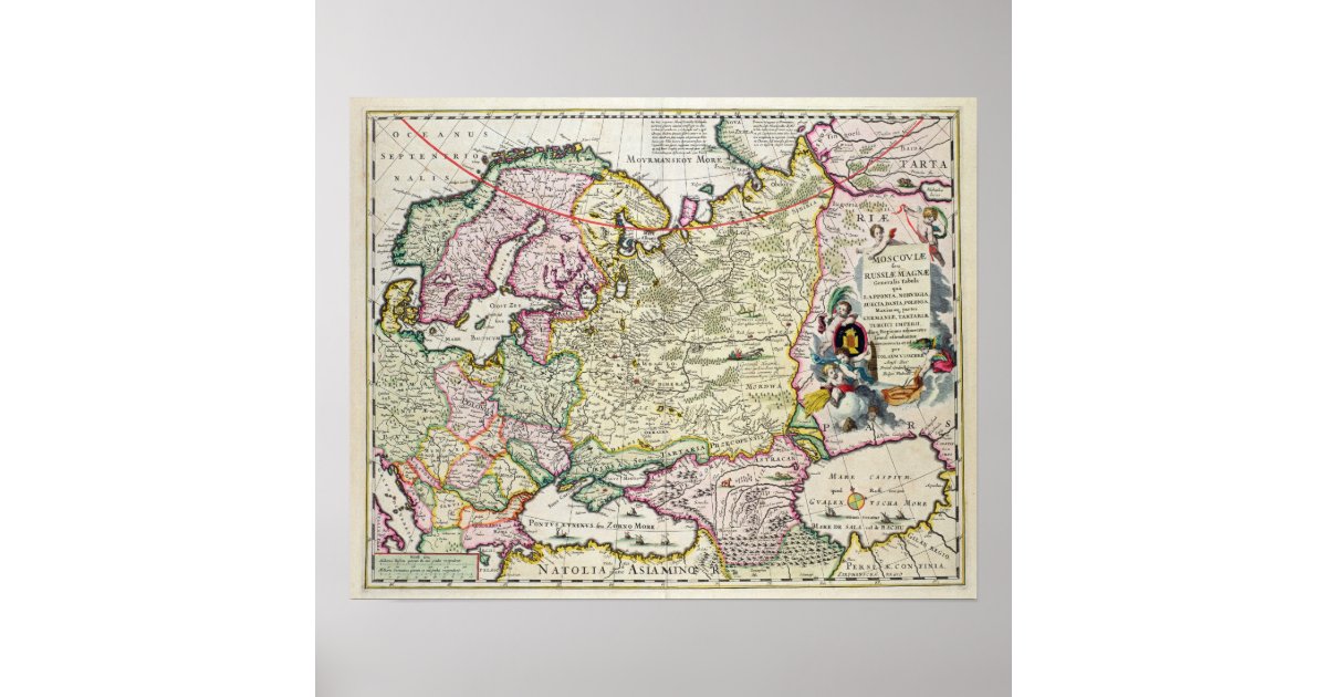 Map of Asia Minor Poster | Zazzle