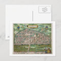 Map of Aurelia, from 'Civitates Orbis Terrarum' by Postcard | Zazzle