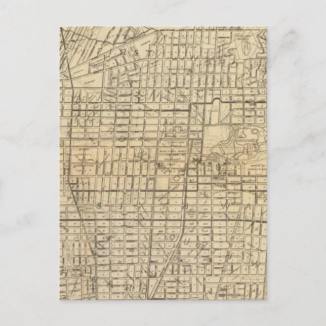 Map of Berkeley, California Postcard | Zazzle