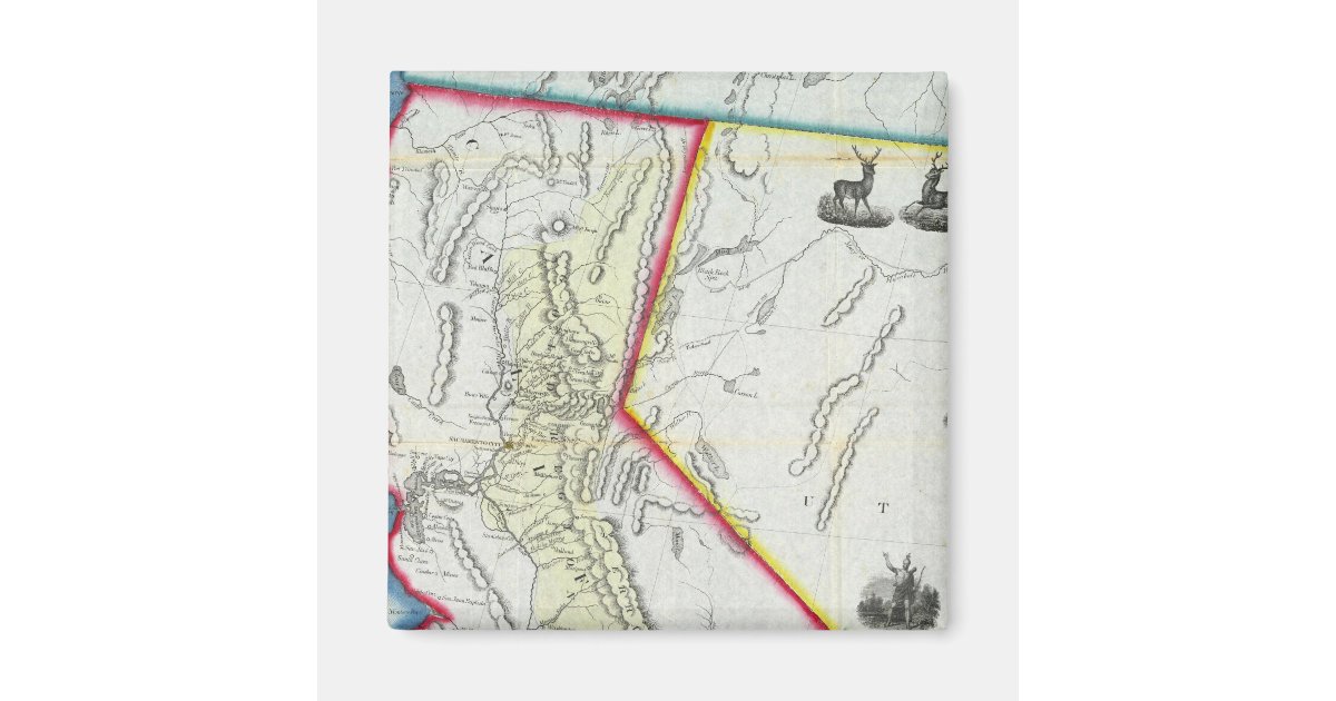 Map of California Magnet | Zazzle