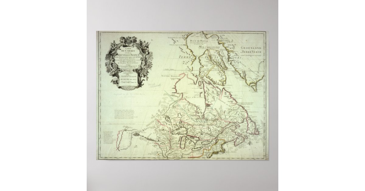 Map of Canada Poster | Zazzle