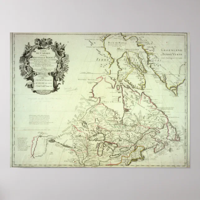 Map of Canada Poster | Zazzle