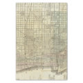 Map Of Chicago Tissue Paper | Zazzle