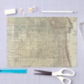 Map Of Chicago Tissue Paper | Zazzle