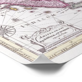 Map of China & Indonesia | 1710 Poster | Zazzle