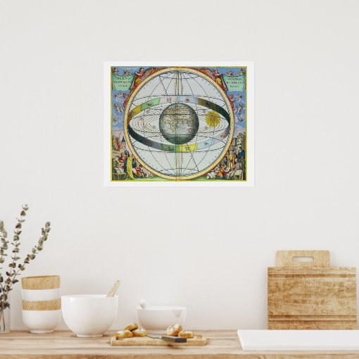 Map of Christian Constellations, from 'The Celesti Poster | Zazzle