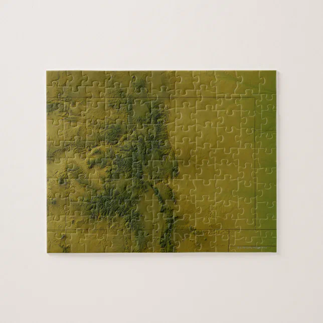 Map of Colorado Jigsaw Puzzle | Zazzle
